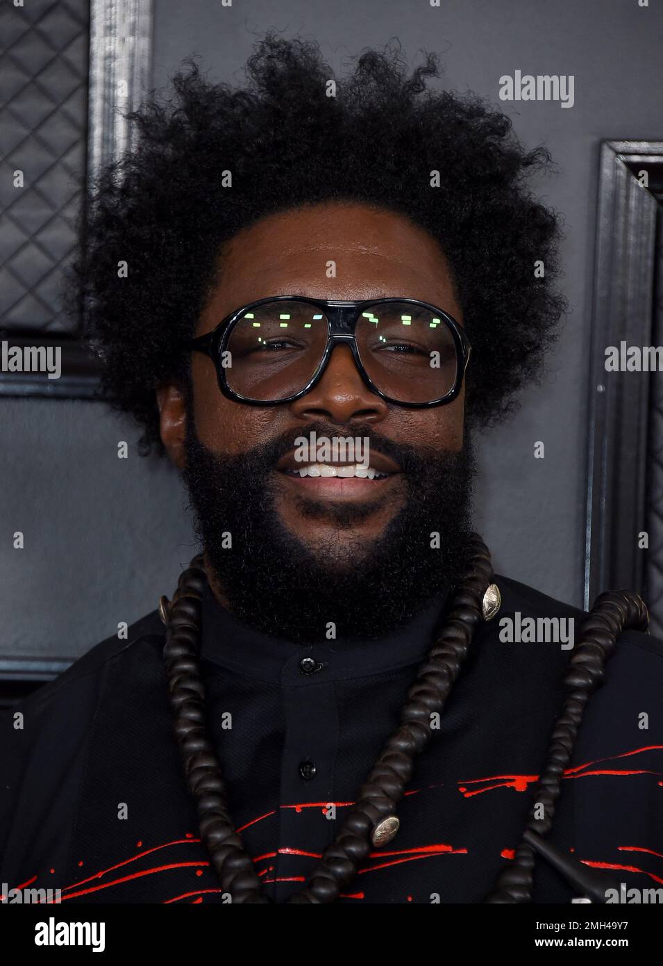 Questlove arrives at the 62nd annual Grammy Awards at the Staples ...