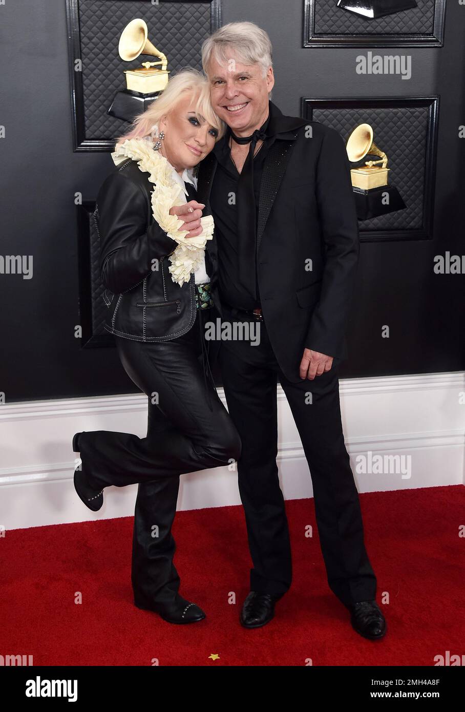 Tanya Tucker, left, and Craig Dillingham arrive at the 62nd annual ...