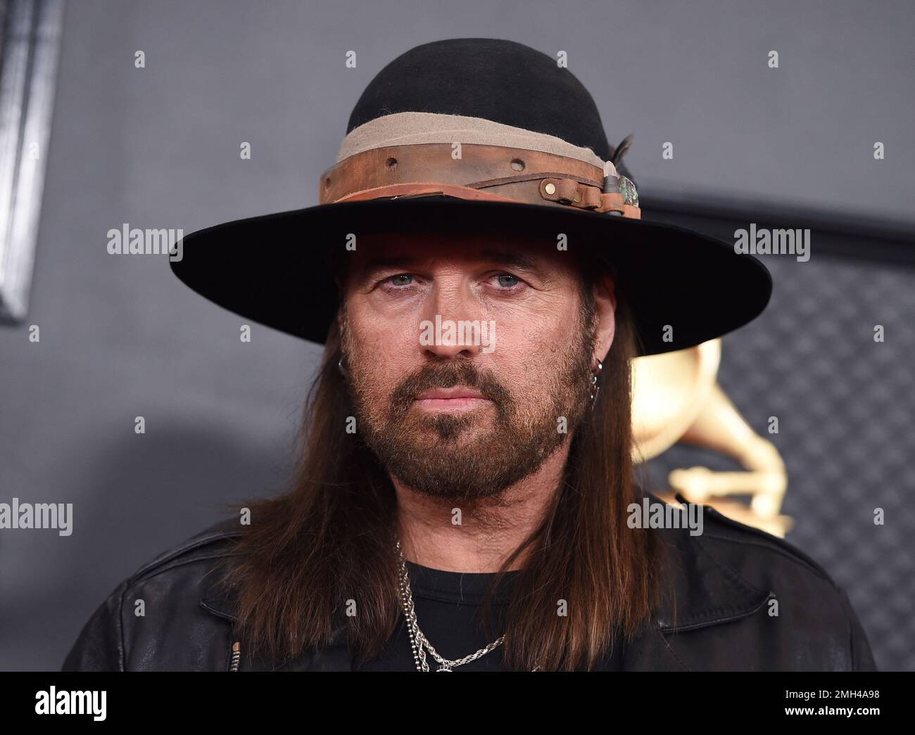Billy Ray Cyrus arrives at the 62nd annual Grammy Awards at the Staples ...