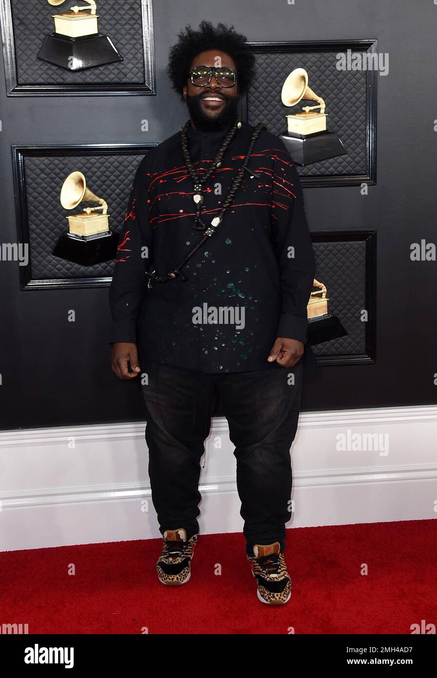 Questlove arrives at the 62nd annual Grammy Awards at the Staples ...