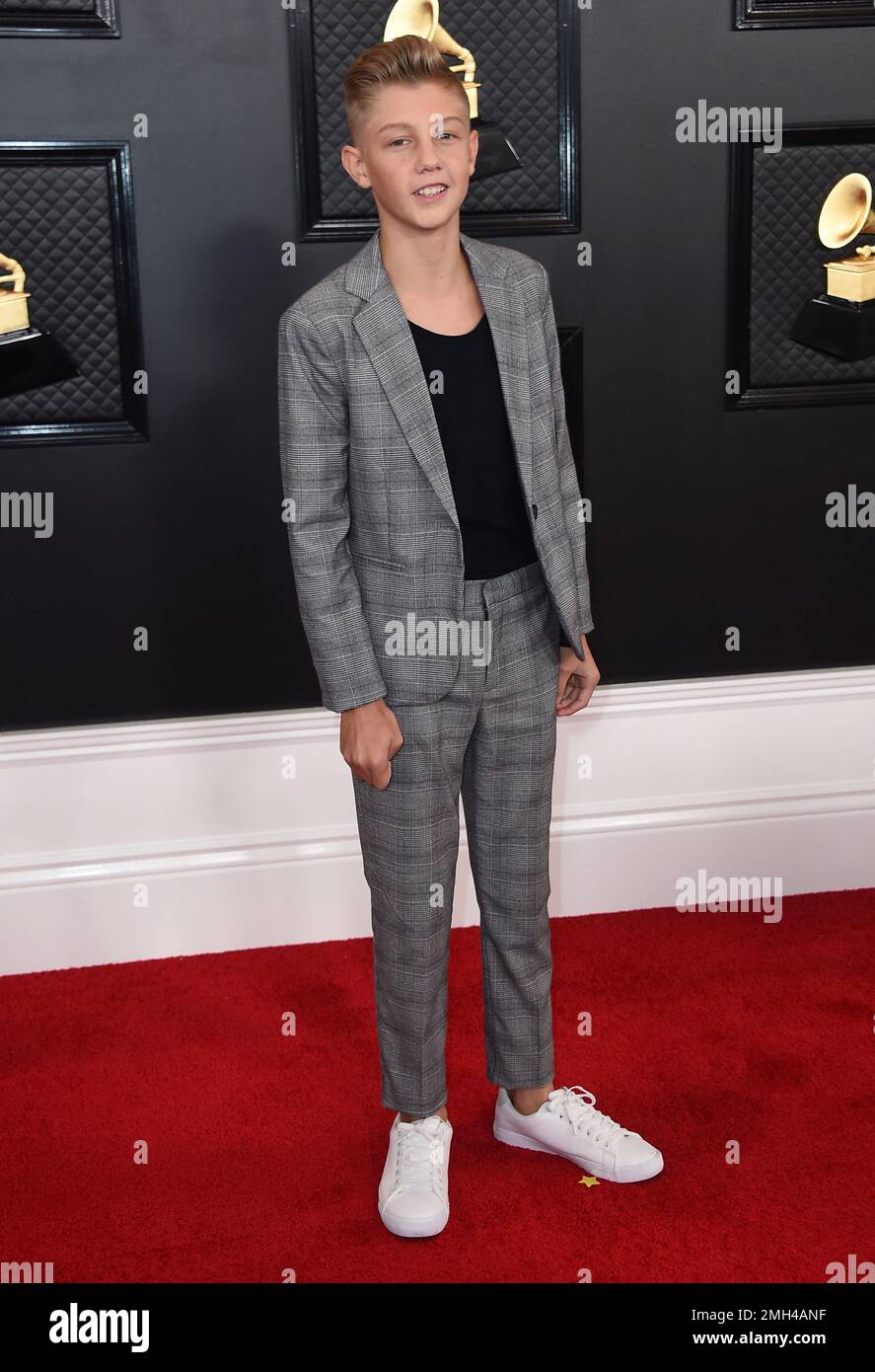 Stefan Benz arrives at the 62nd annual Grammy Awards at the Staples ...