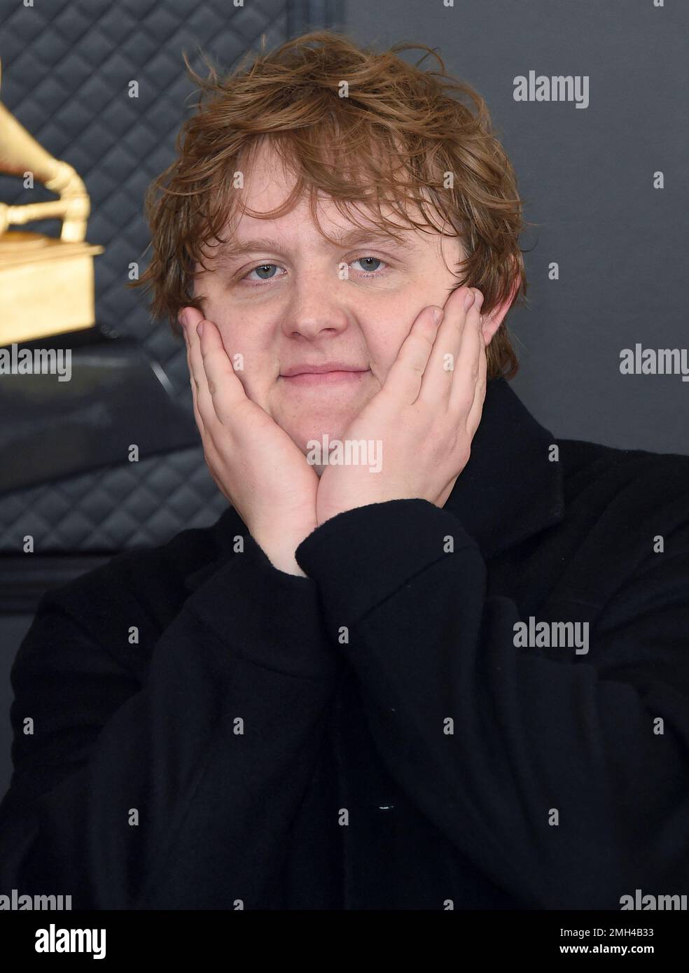 Lewis Capaldi arrives at the 62nd annual Grammy Awards at the Staples ...