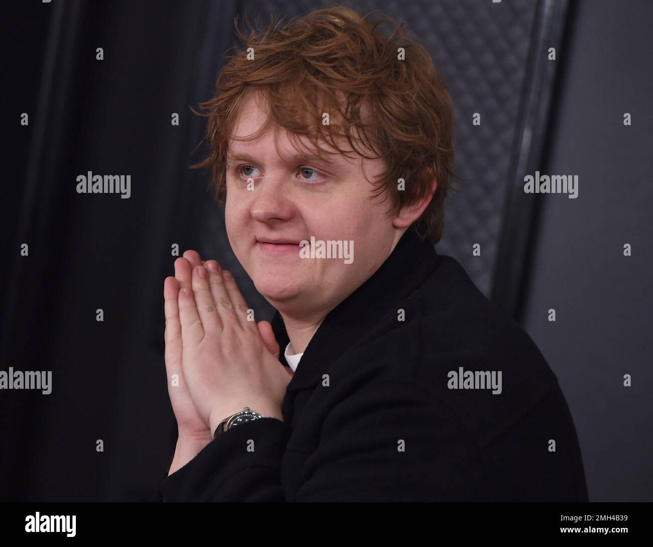 Lewis Capaldi arrives at the 62nd annual Grammy Awards at the Staples ...