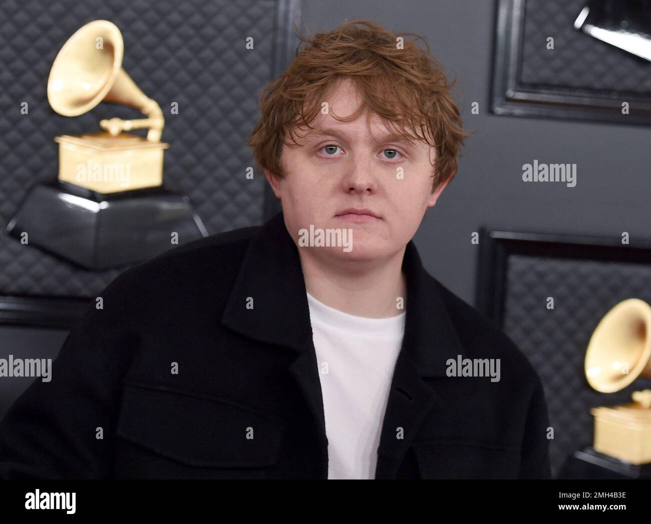 Lewis Capaldi arrives at the 62nd annual Grammy Awards at the Staples ...