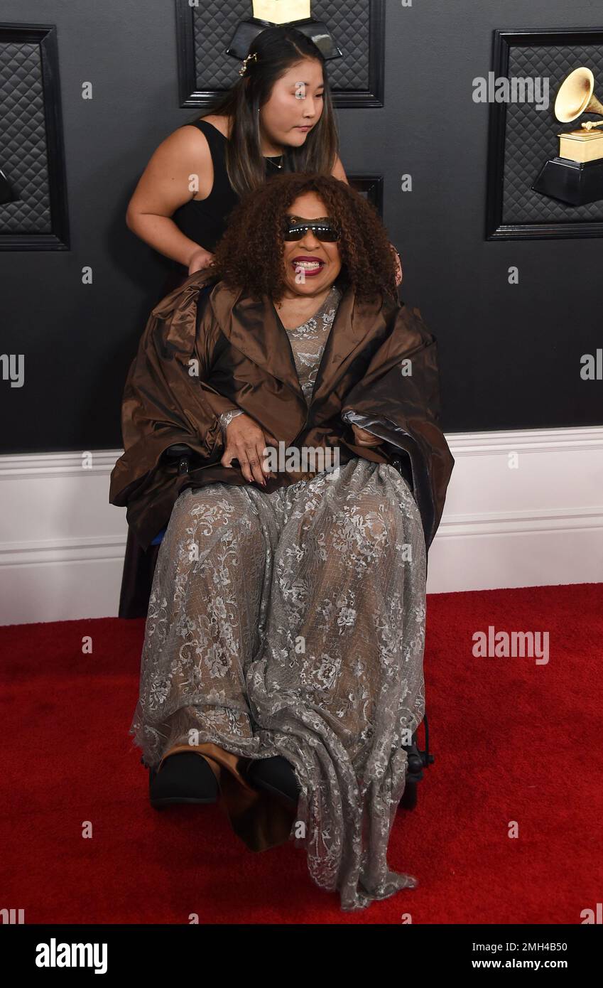 Roberta Flack arrives at the 62nd annual Grammy Awards at the Staples ...