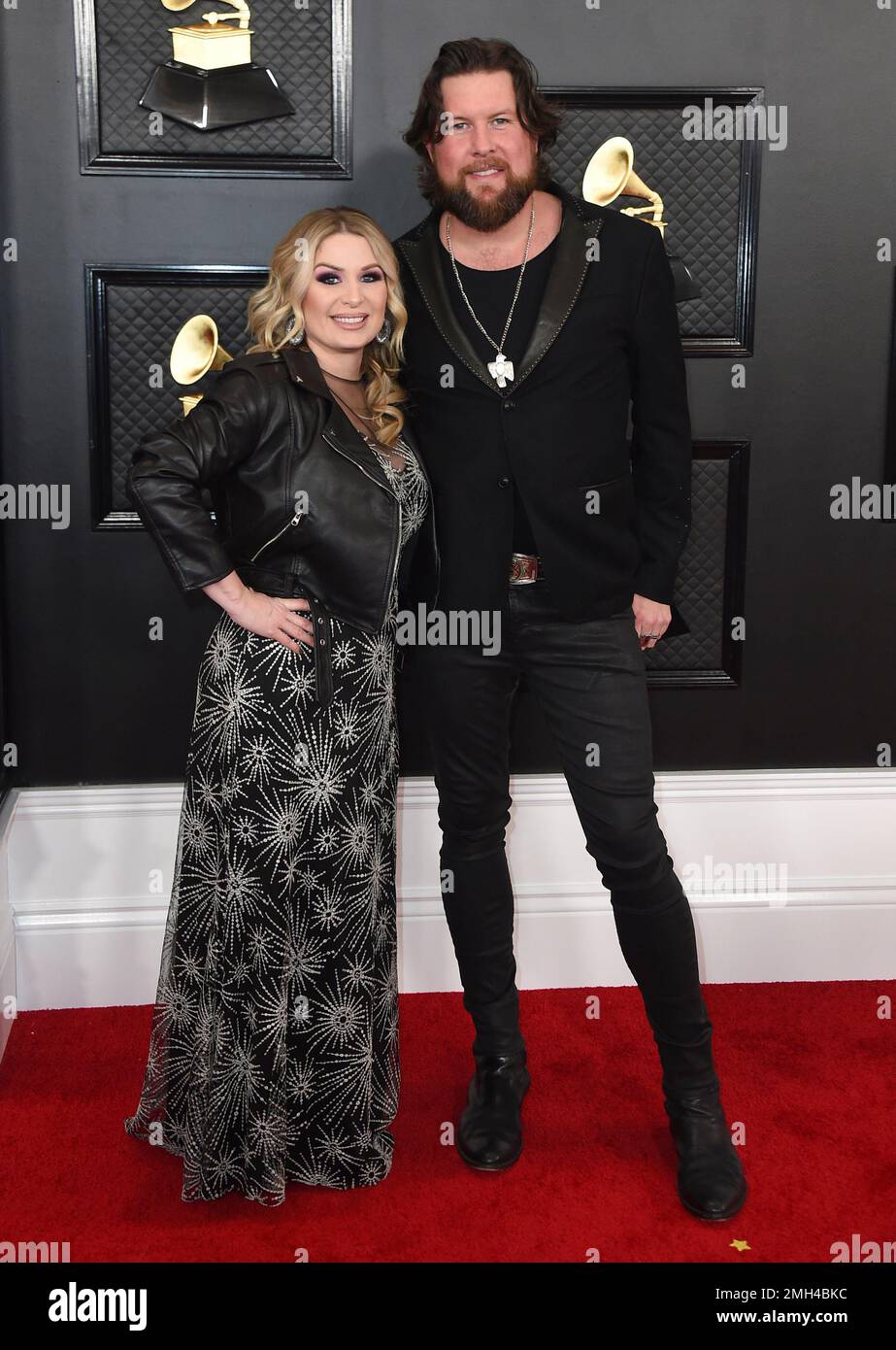 Crystal Williams, left, and Zach Williams arrive at the 62nd annual ...