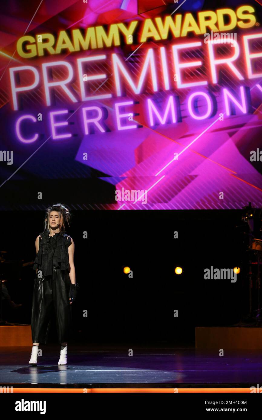 Imogen Heap presents at the 62nd annual Grammy Awards on Sunday, Jan ...
