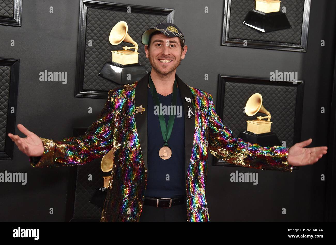 Jon Samson arrives at the 62nd annual Grammy Awards at the Staples ...