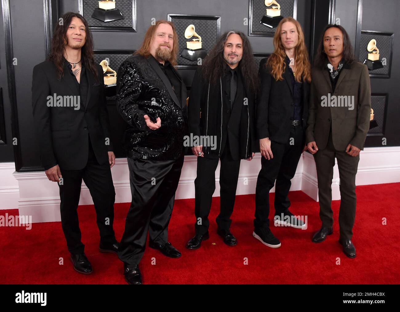 Damien Sisson, from left, Will Carroll, Mark Osegueda, Rob Cavestany ...