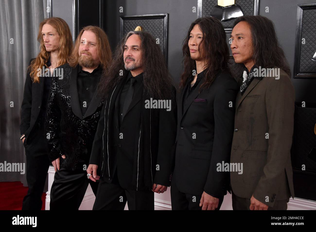 Damien Sisson, from left, Will Carroll, Mark Osegueda, Rob Cavestany ...