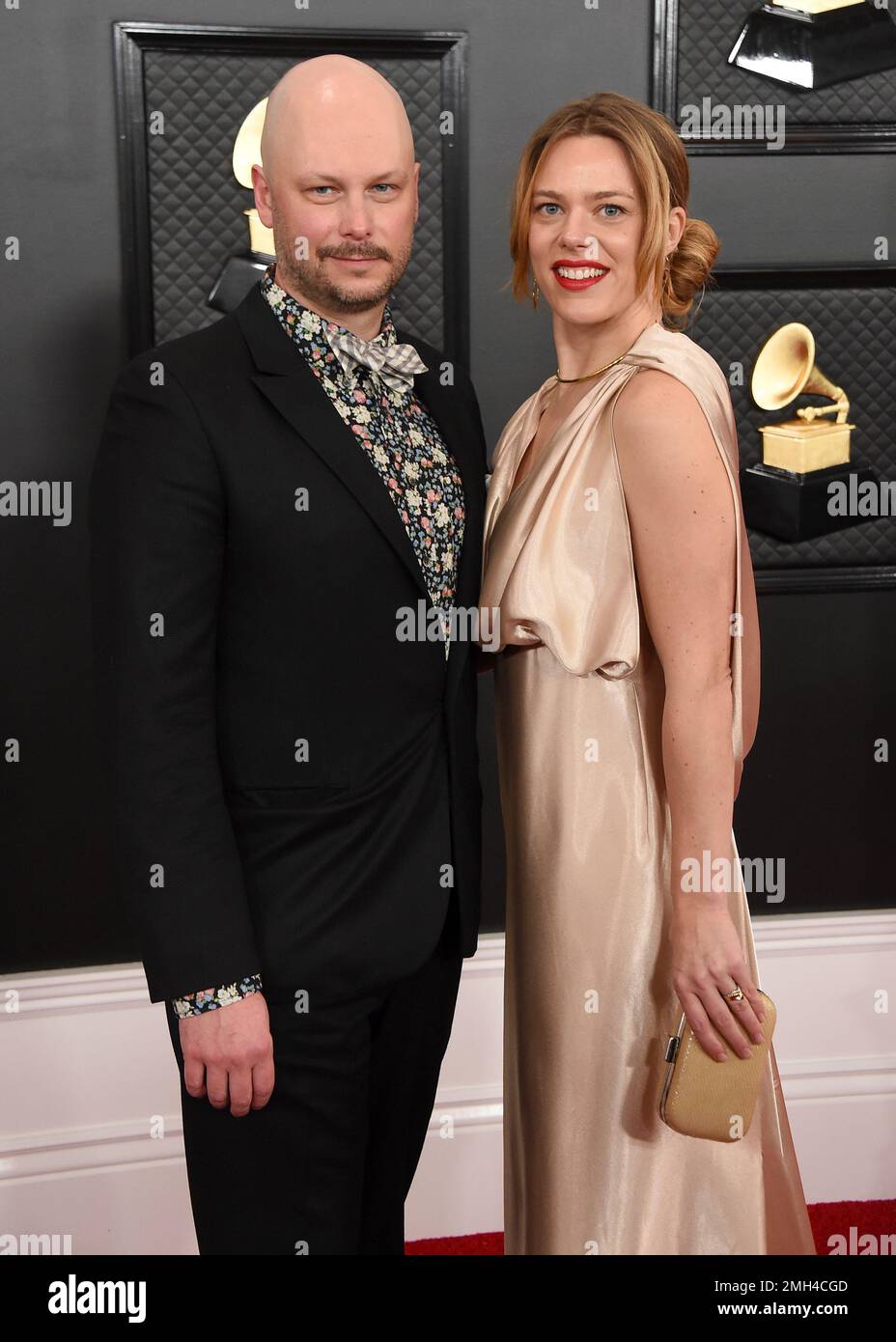 Brendan Greaves, left, and Samantha Greaves arrive at the 62nd annual ...