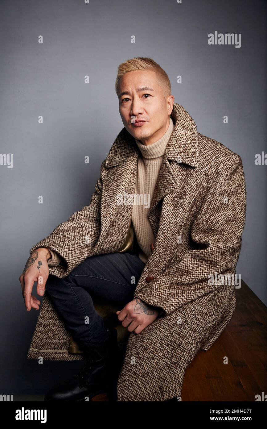 Terry Chen poses for a portrait to promote the film "Falling" at the Music Lodge during the ...