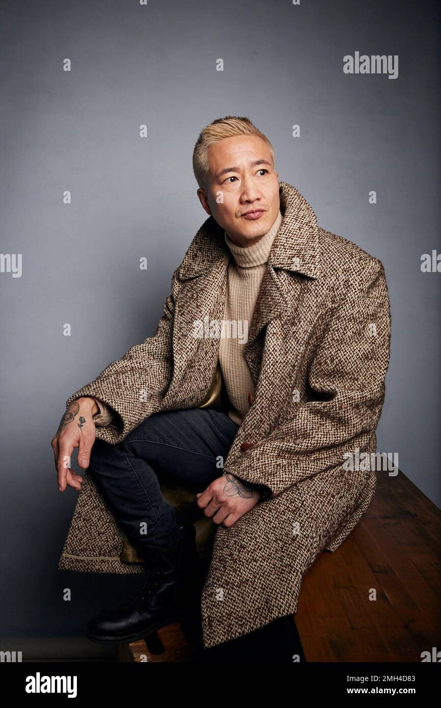 Terry Chen poses for a portrait to promote the film "Falling" at the ...