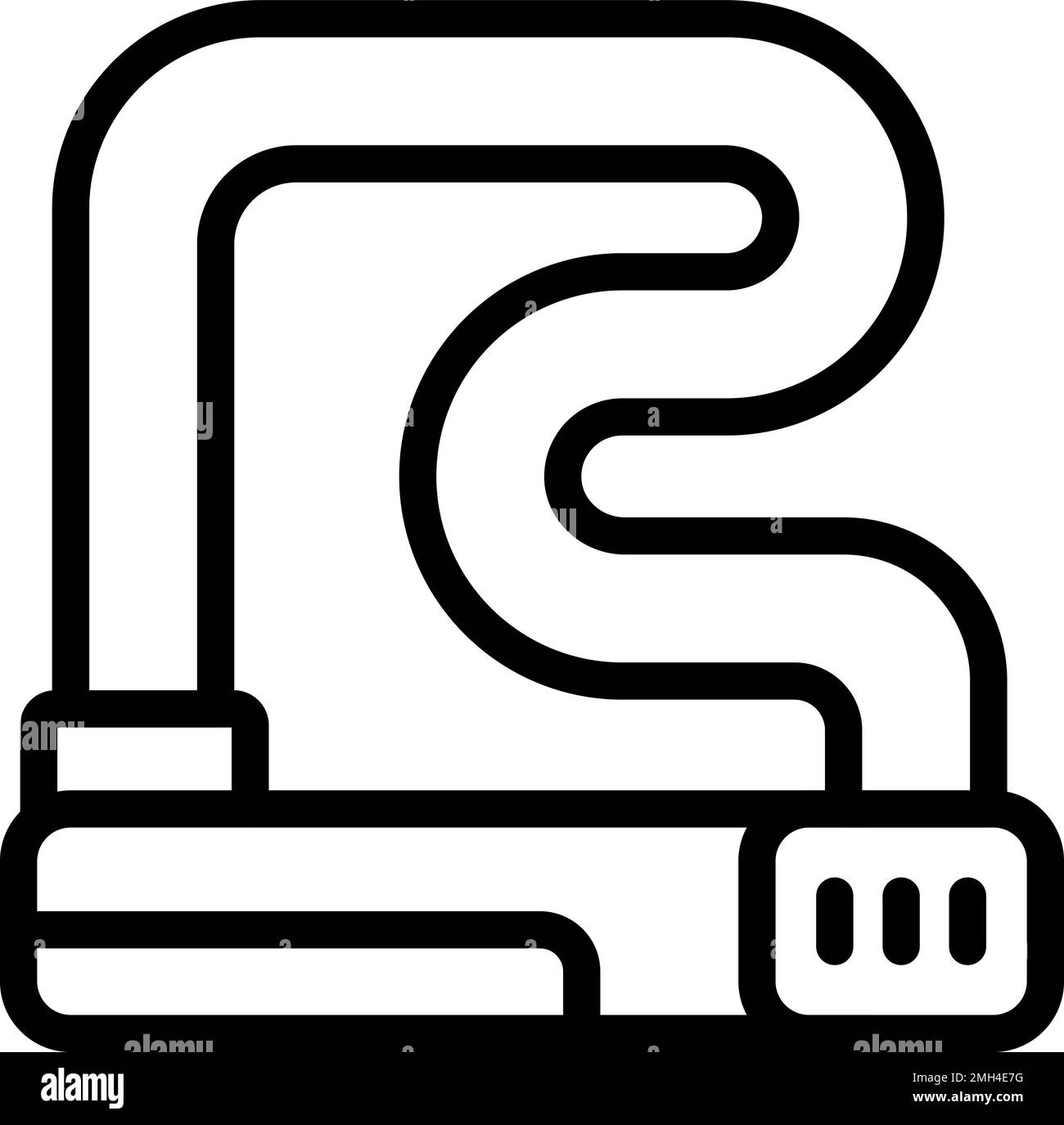 Safe city cycling Stock Vector Images - Alamy