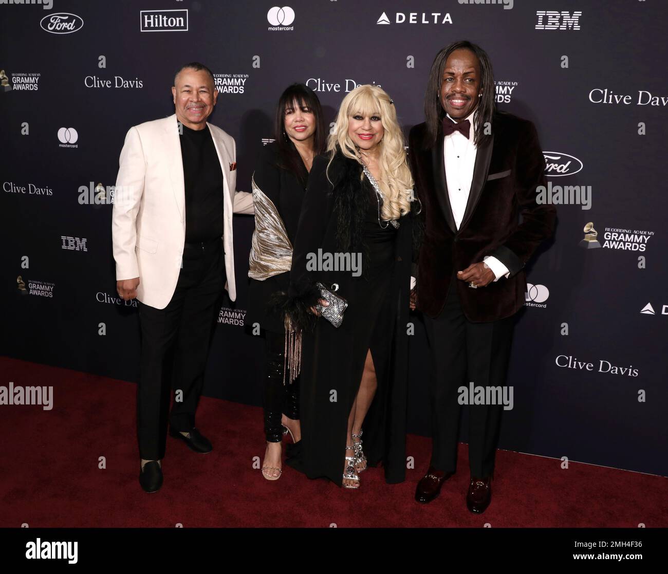 Ralph Johnson, from left, Susie Johnson, Shelly Clark and Verdine White ...