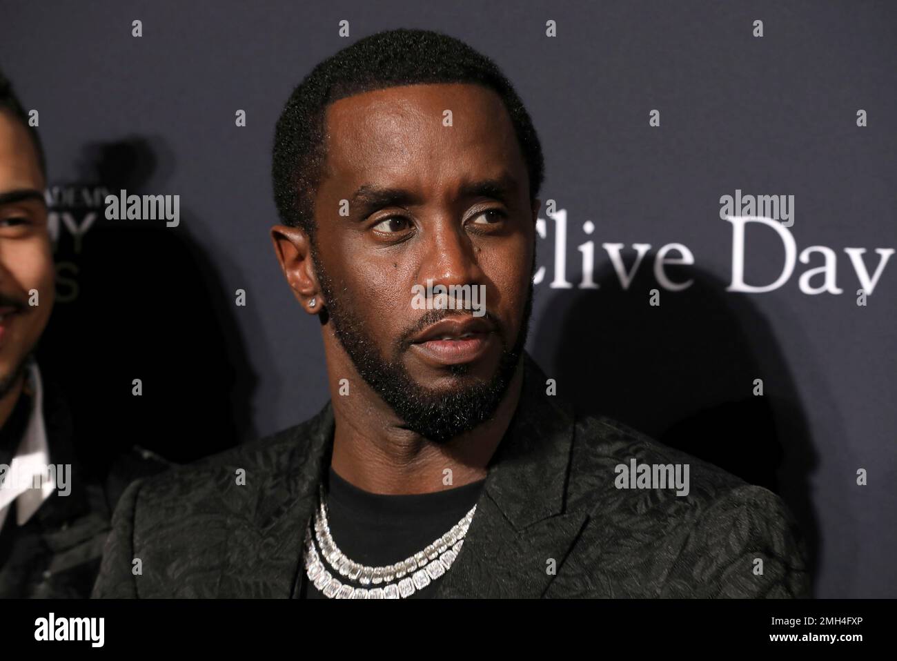 Sean Combs arrives at the Pre-Grammy Gala And Salute To Industry Icons ...