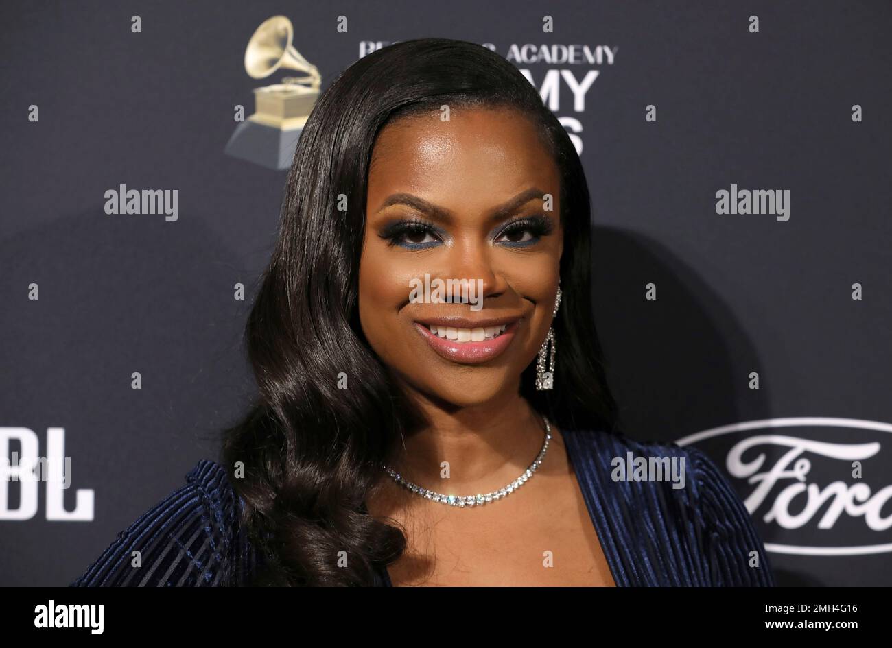 Kandi Burruss arrives at the Pre-Grammy Gala And Salute To Industry ...