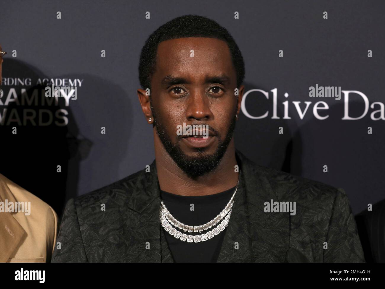 Sean Combs arrives at the Pre-Grammy Gala And Salute To Industry Icons ...