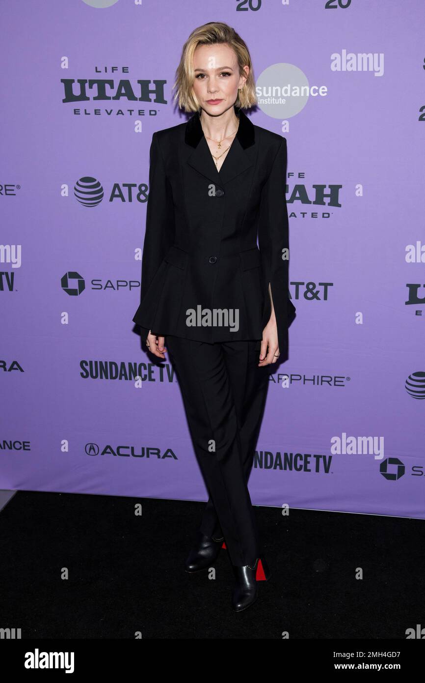 Carey Mulligan attends the premiere of "Promising Young Woman" at the ...