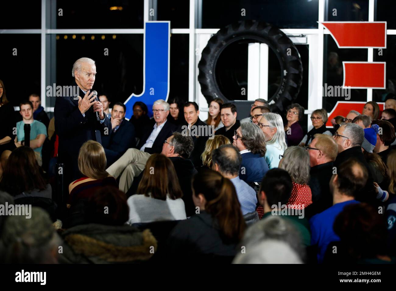 Democratic presidential candidate former Vice President Joe Biden ...