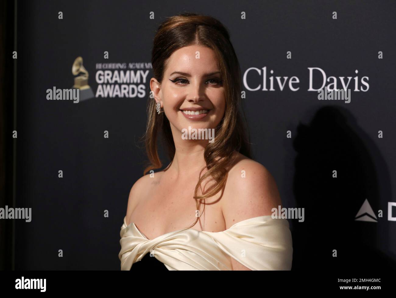 Lana Del Rey arrives at the Pre-Grammy Gala And Salute To Industry ...