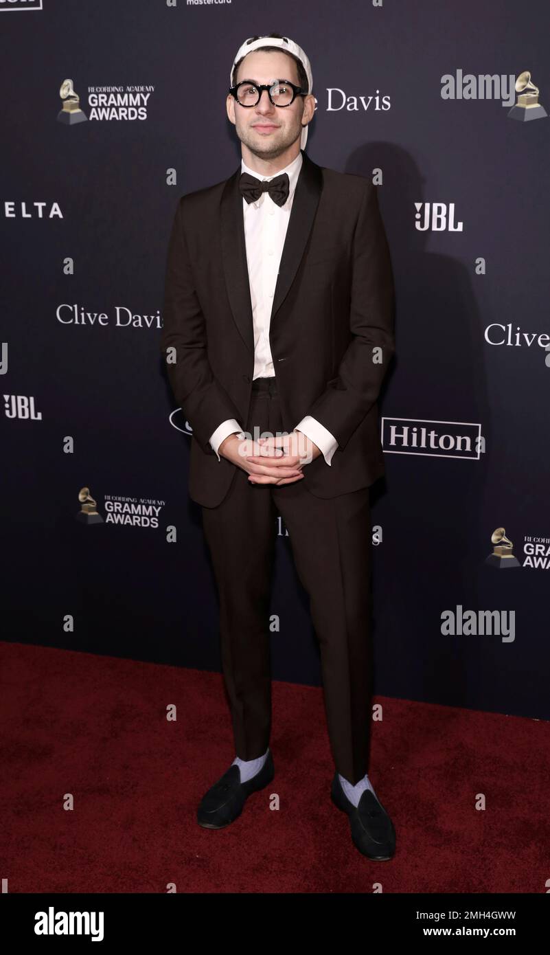 Jack Antonoff arrives at the Pre-Grammy Gala And Salute To Industry ...