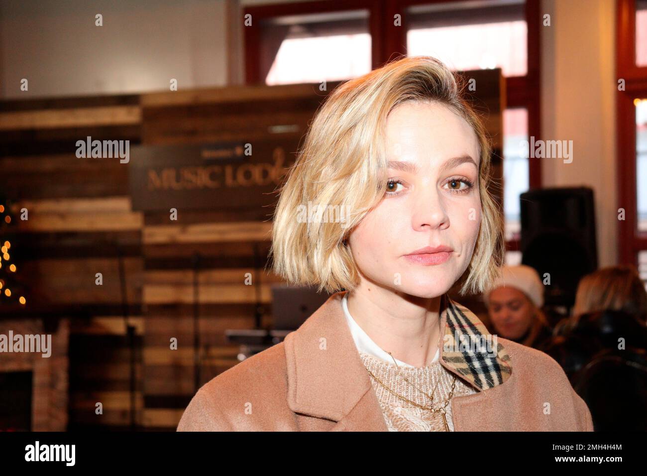 Carey Mulligan at the Music Lodge during the Sundance Film Festival on ...