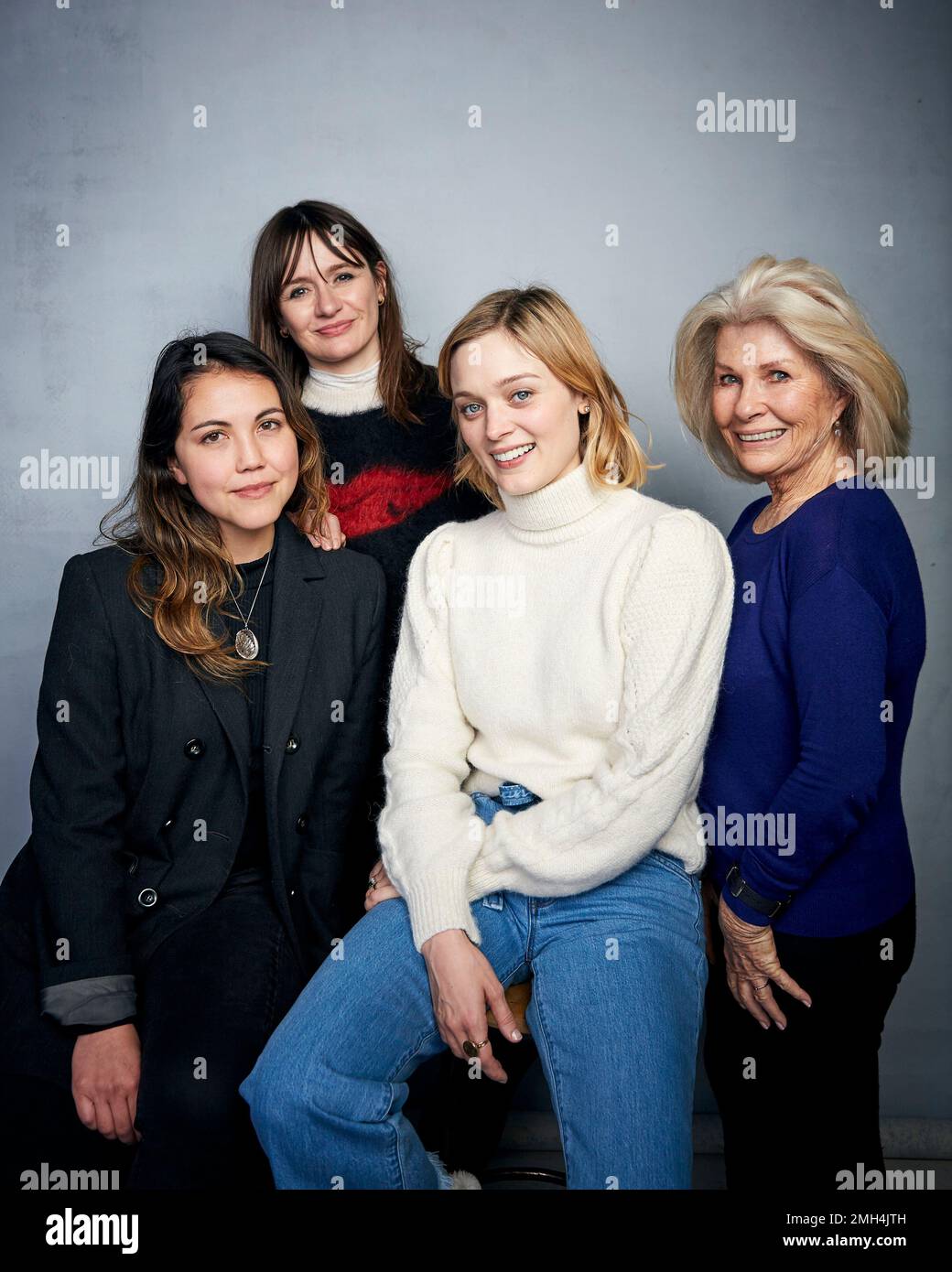 Writer/director Natalie Erika James, from left, Emily Mortimer, Bella ...
