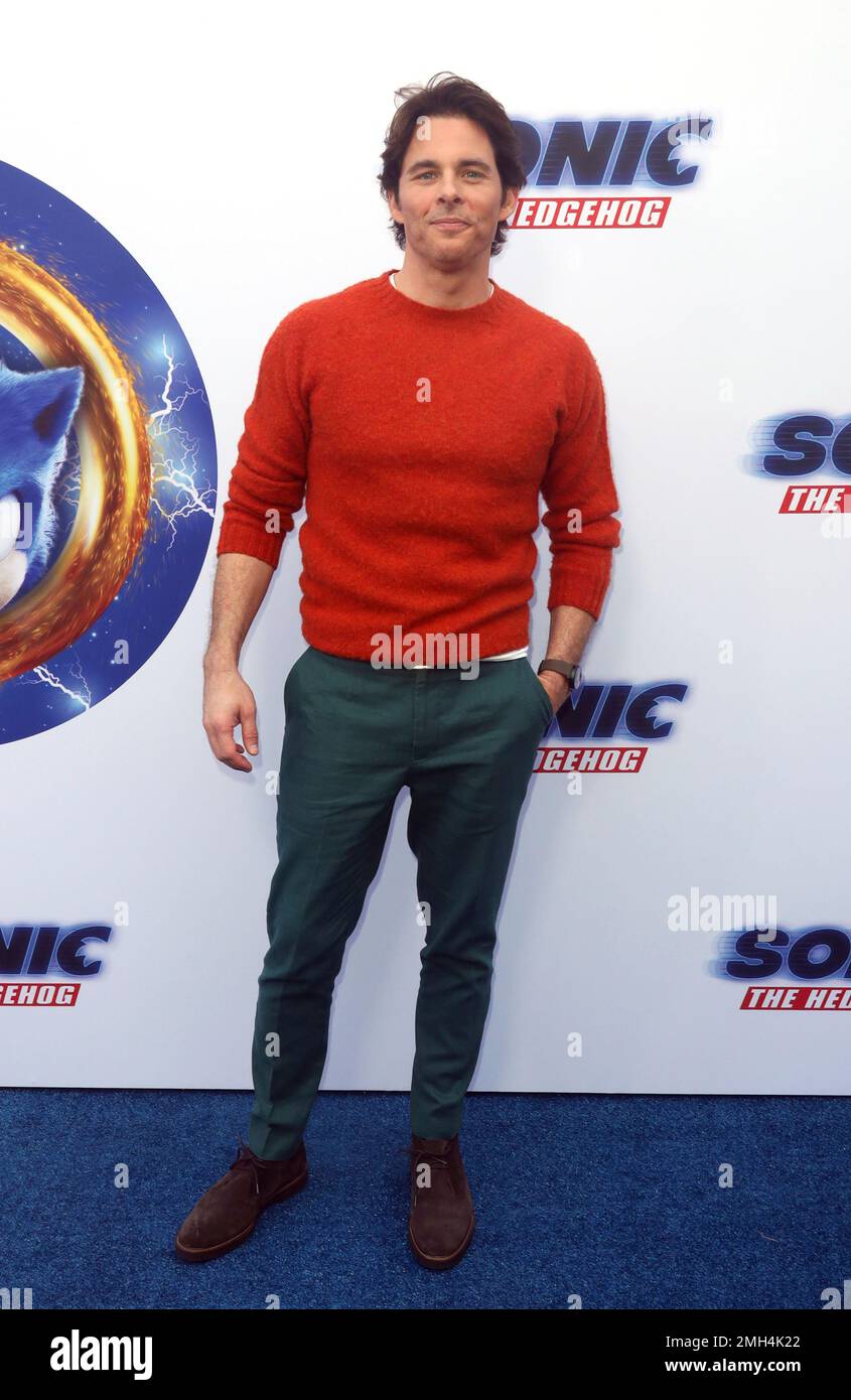James Marsden arrives at the LA Premiere of "Sonic The Hedgehog" at the ...