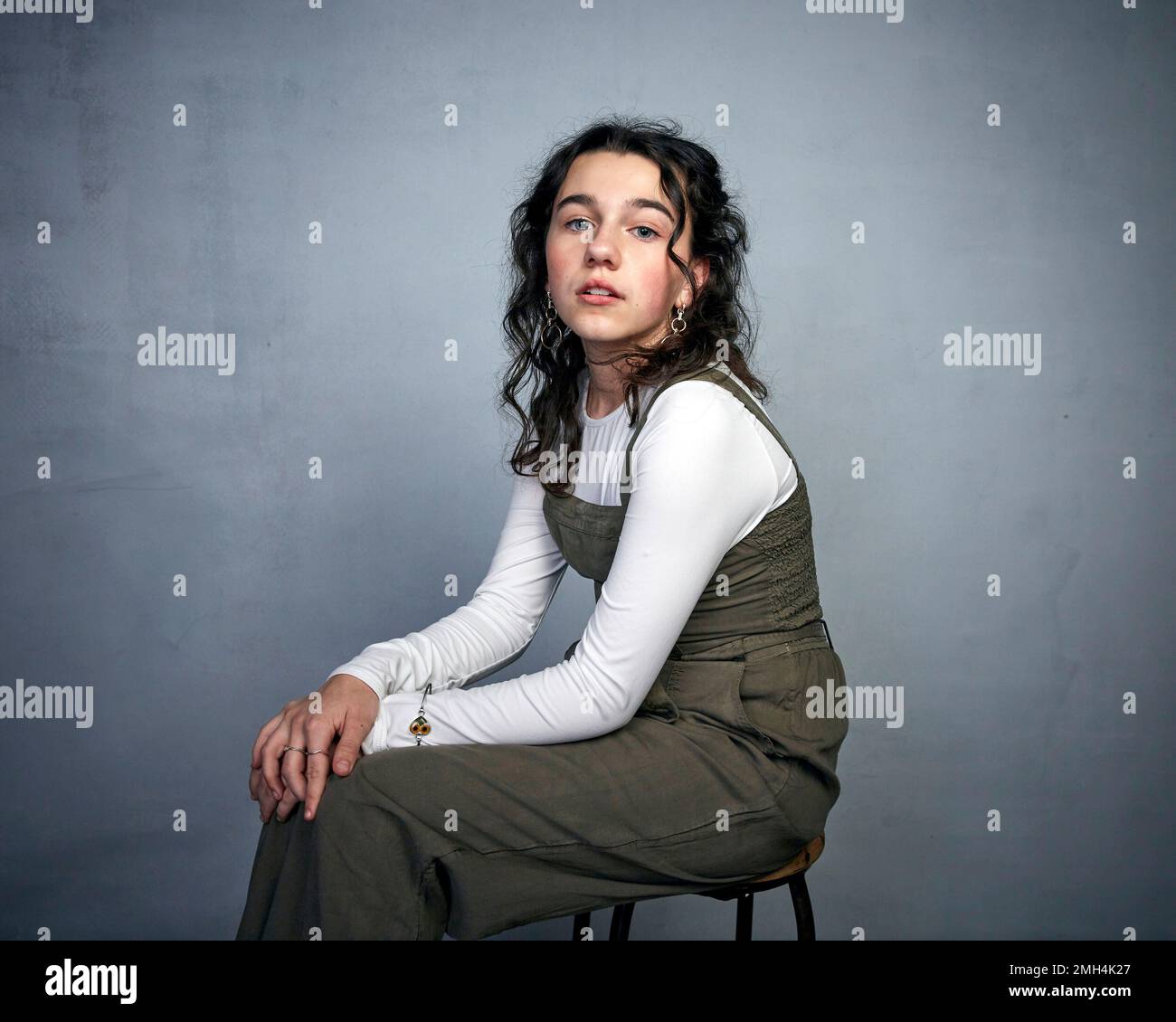 Devin France poses for a portrait to promote the film "Wendy" at the ...