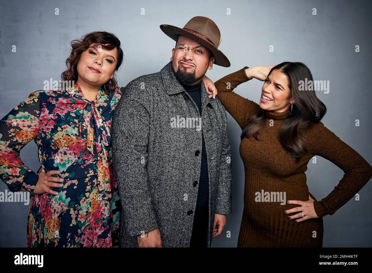 Producer Linda Yvette Chavez, from left, producer Marvin Lemus, and ...