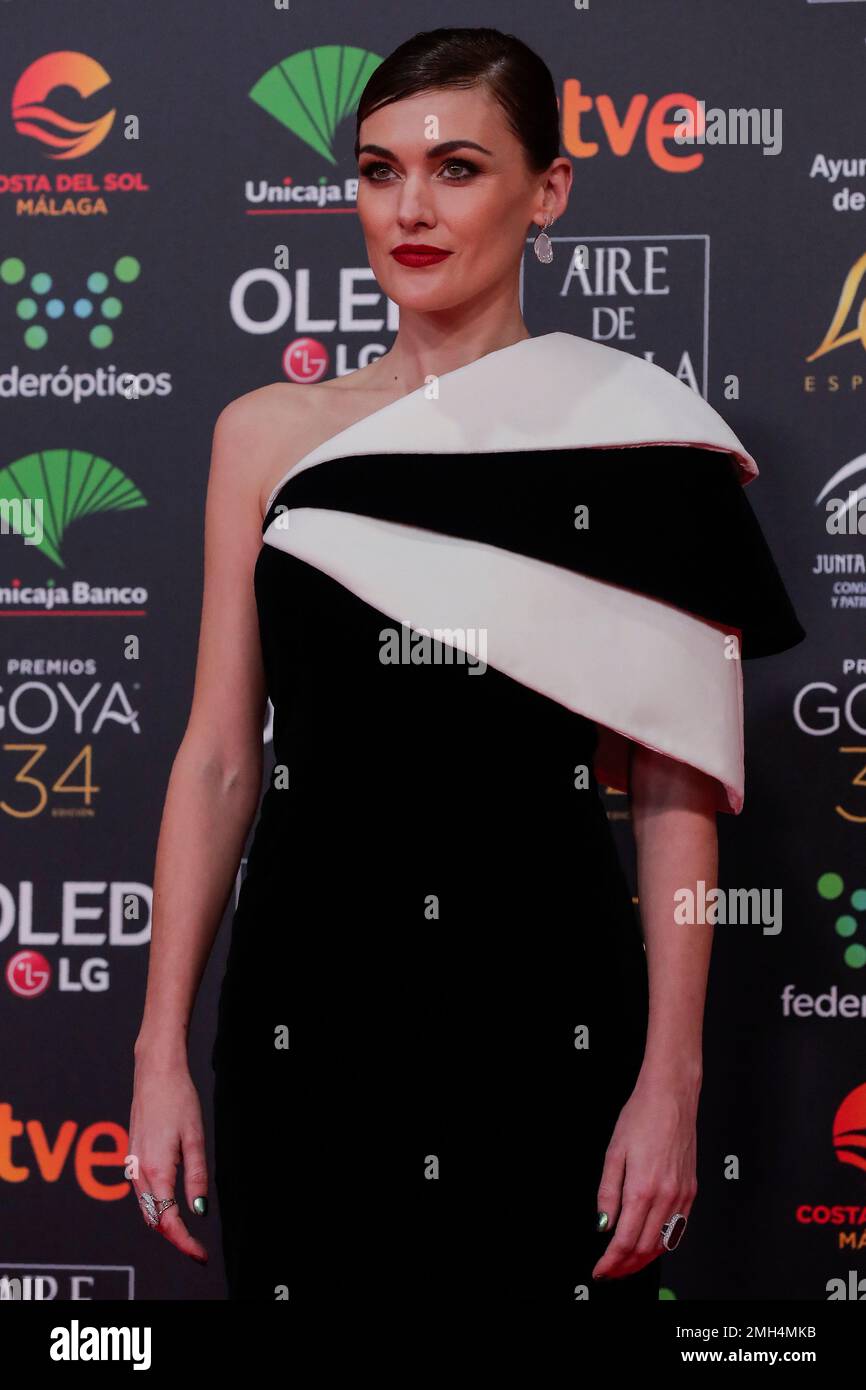 Spanish actress Marta Nieto poses for photographers at the red carpet ...