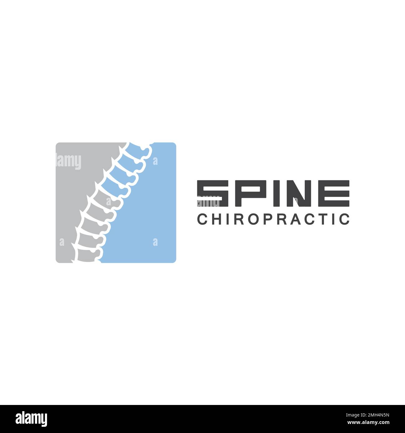 Spine logo vector illustration design template Stock Vector Image & Art ...