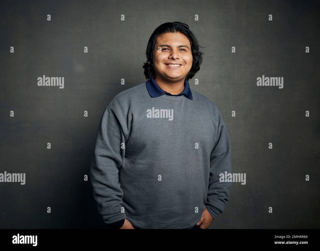 Steven Garza poses for a portrait to promote the film "Boys State" at ...
