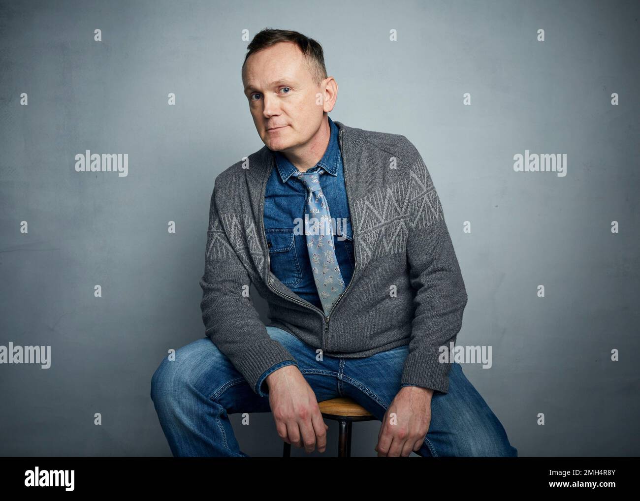 Pat Healy poses for a portrait to promote the film "Dinner in America ...