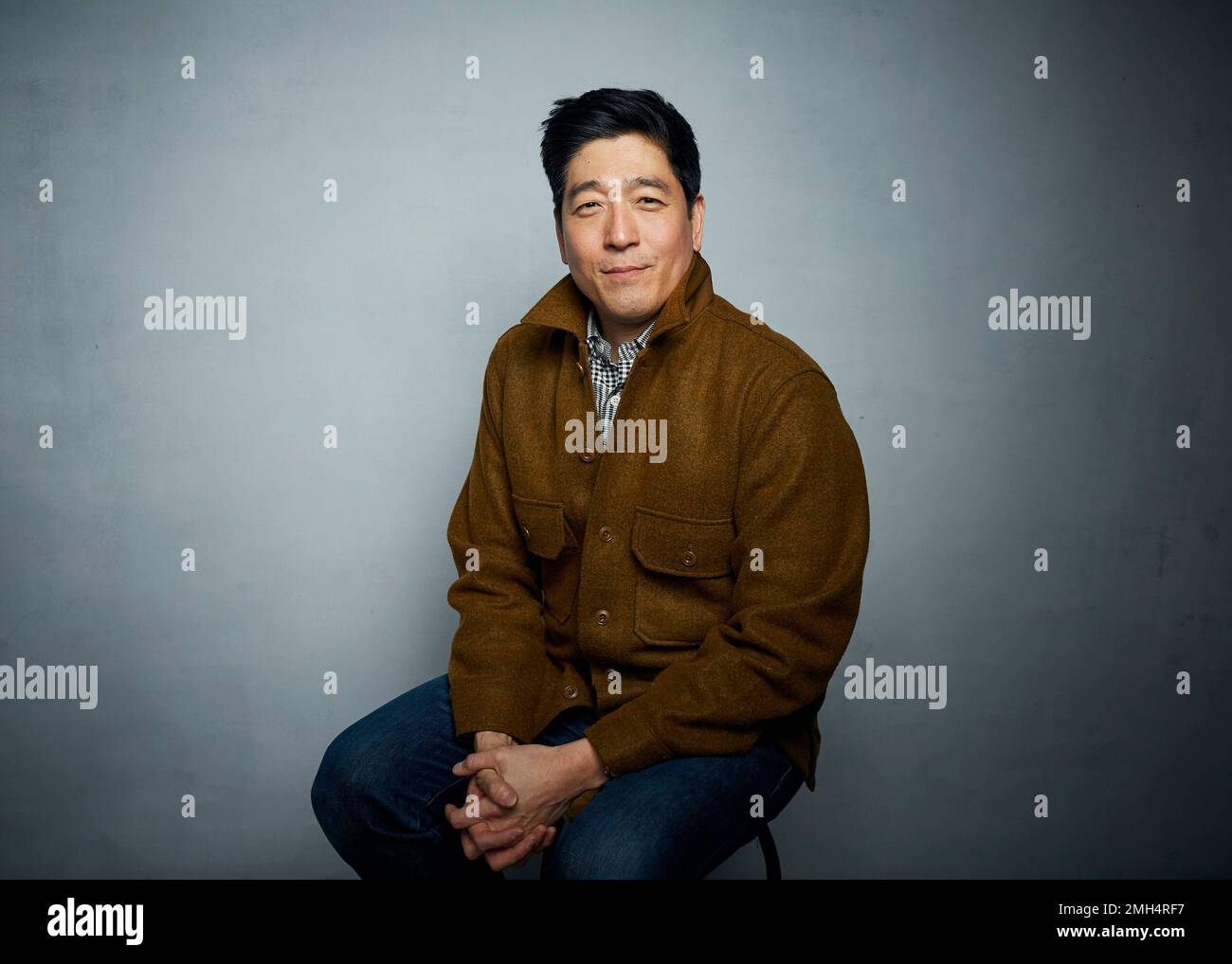 Peter Kim poses for a portrait to promote the film "The 40-Year-Old ...