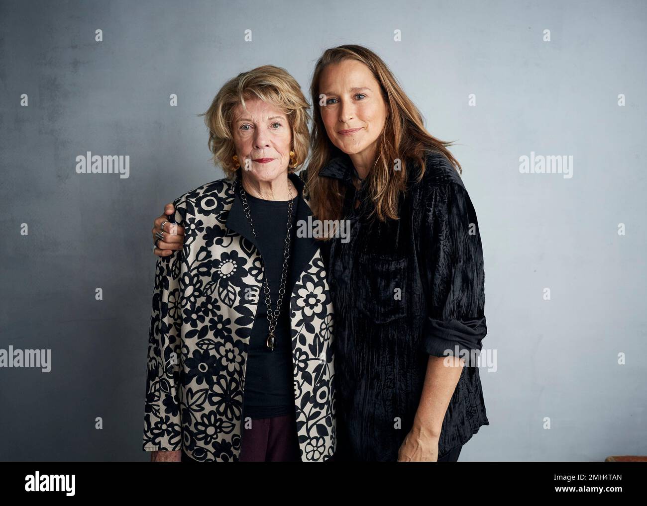 Agnes Gund, left, and director Catherine Gund pose for a portrait to ...