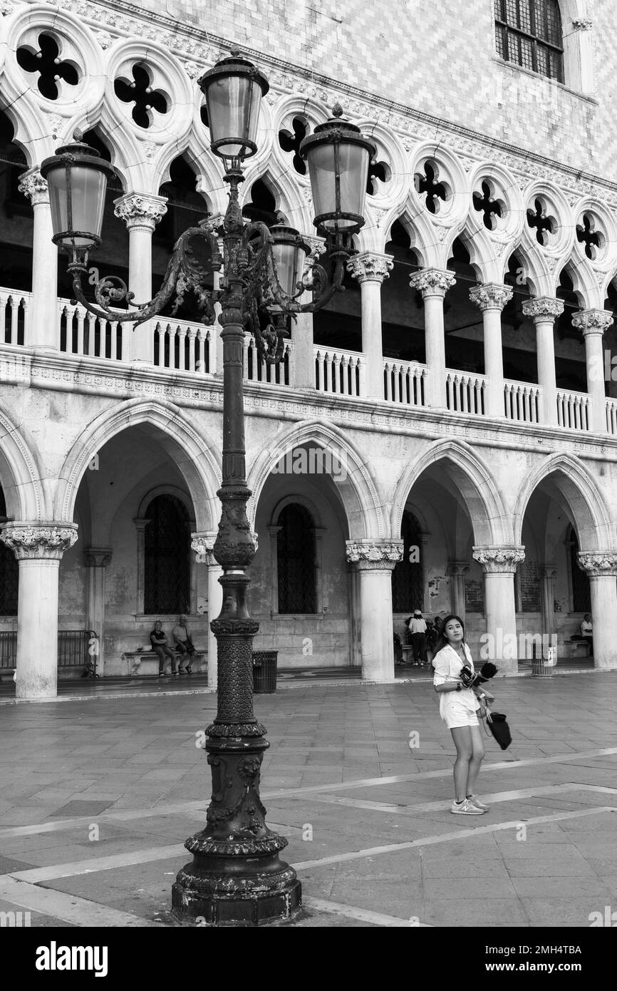Piazza san marco basilica Black and White Stock Photos & Images - Alamy
