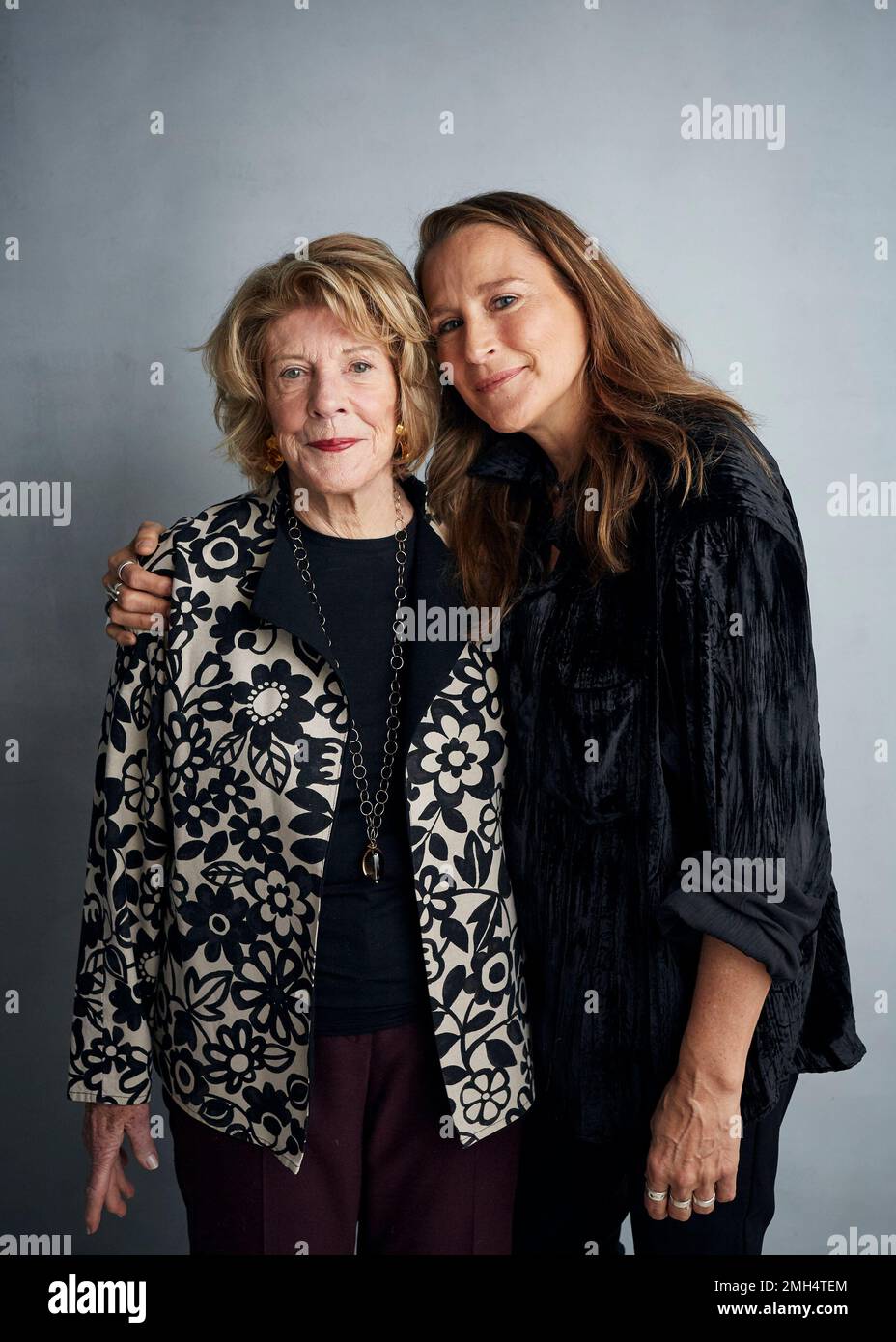 Agnes Gund, left, and director Catherine Gund pose for a portrait to ...