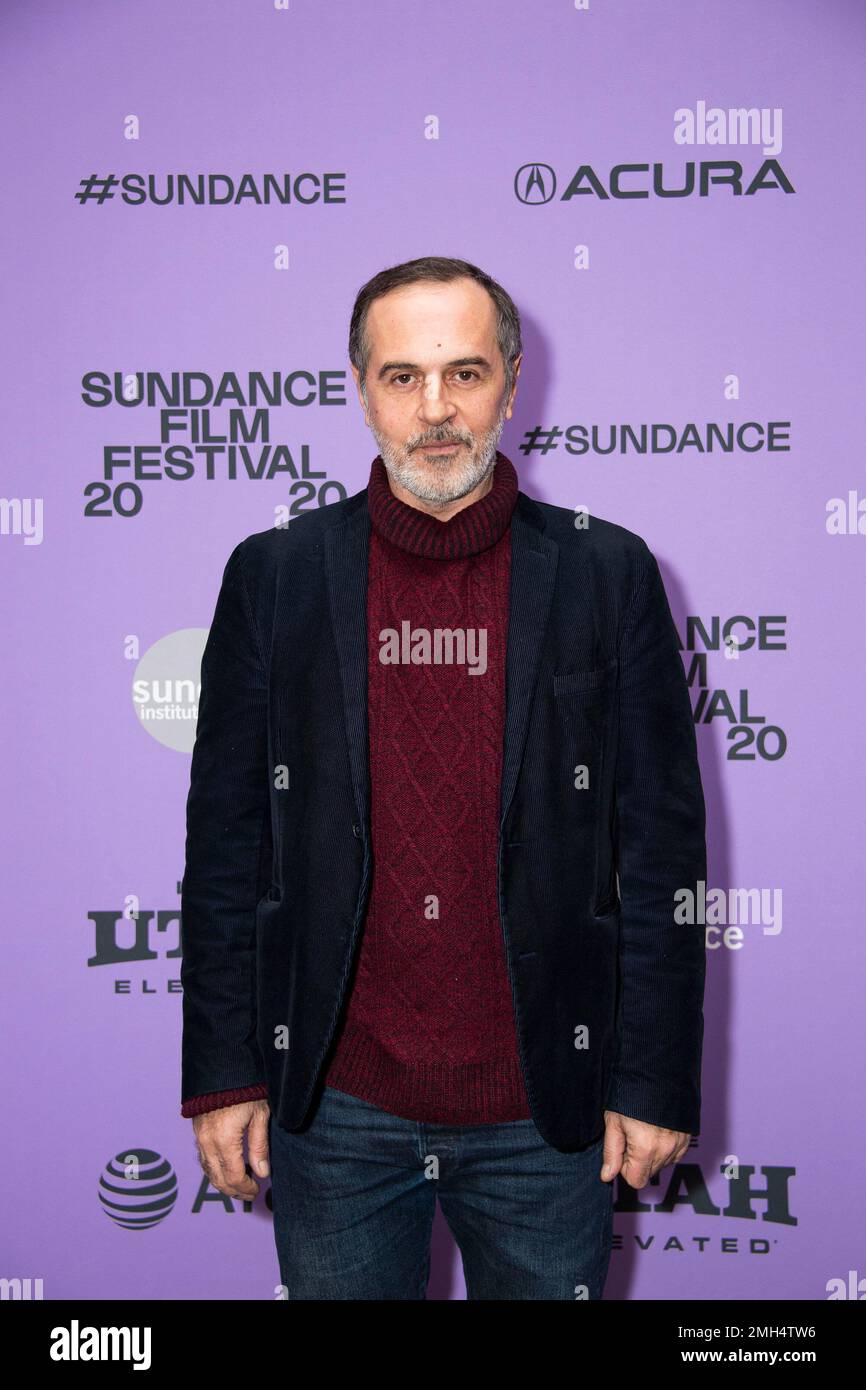 Actor Merab Ninidze attends the premiere of "Ironbark" at the Eccles ...