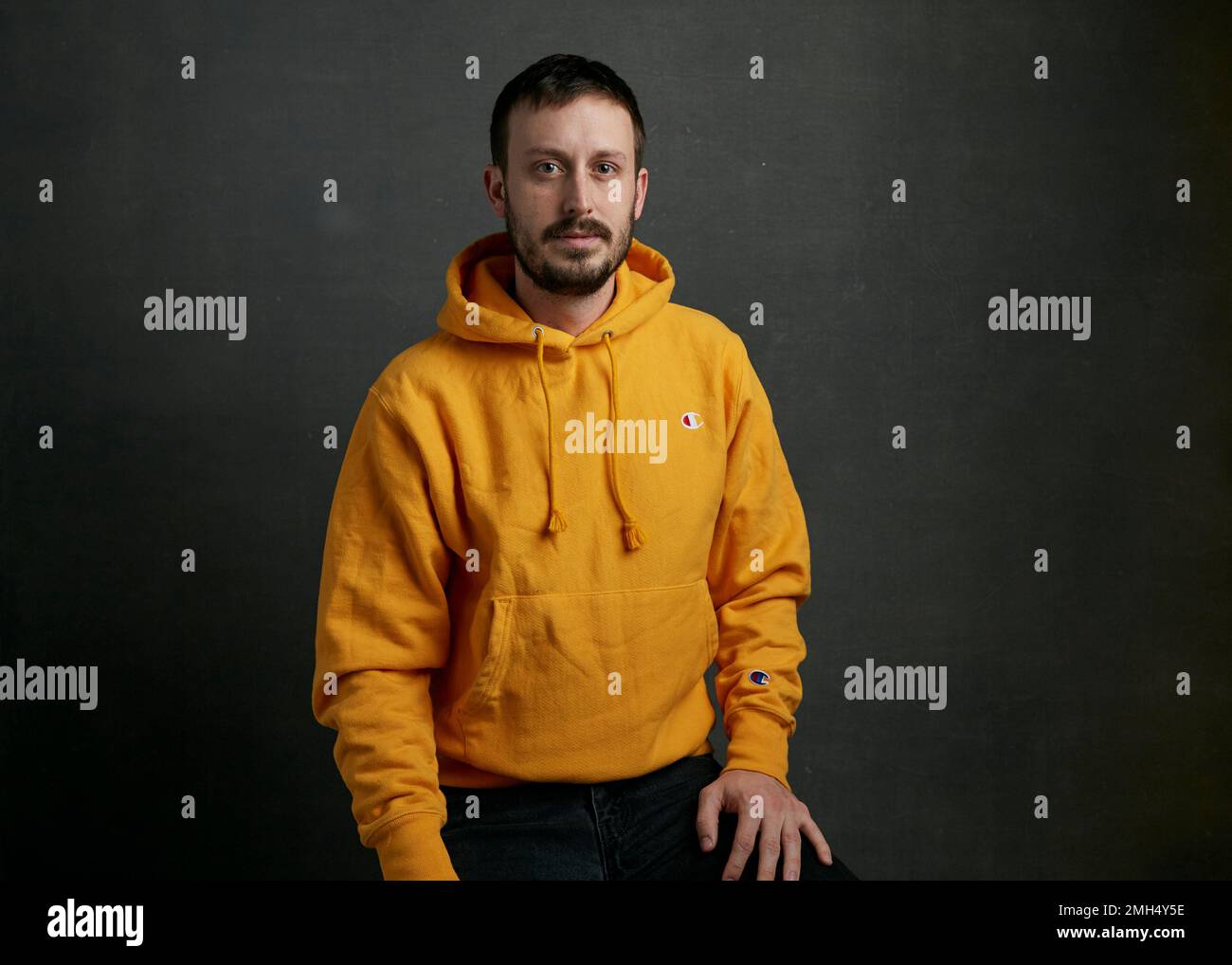 Director Matt Yoka poses for a portrait to promote the film "Whirlybird ...