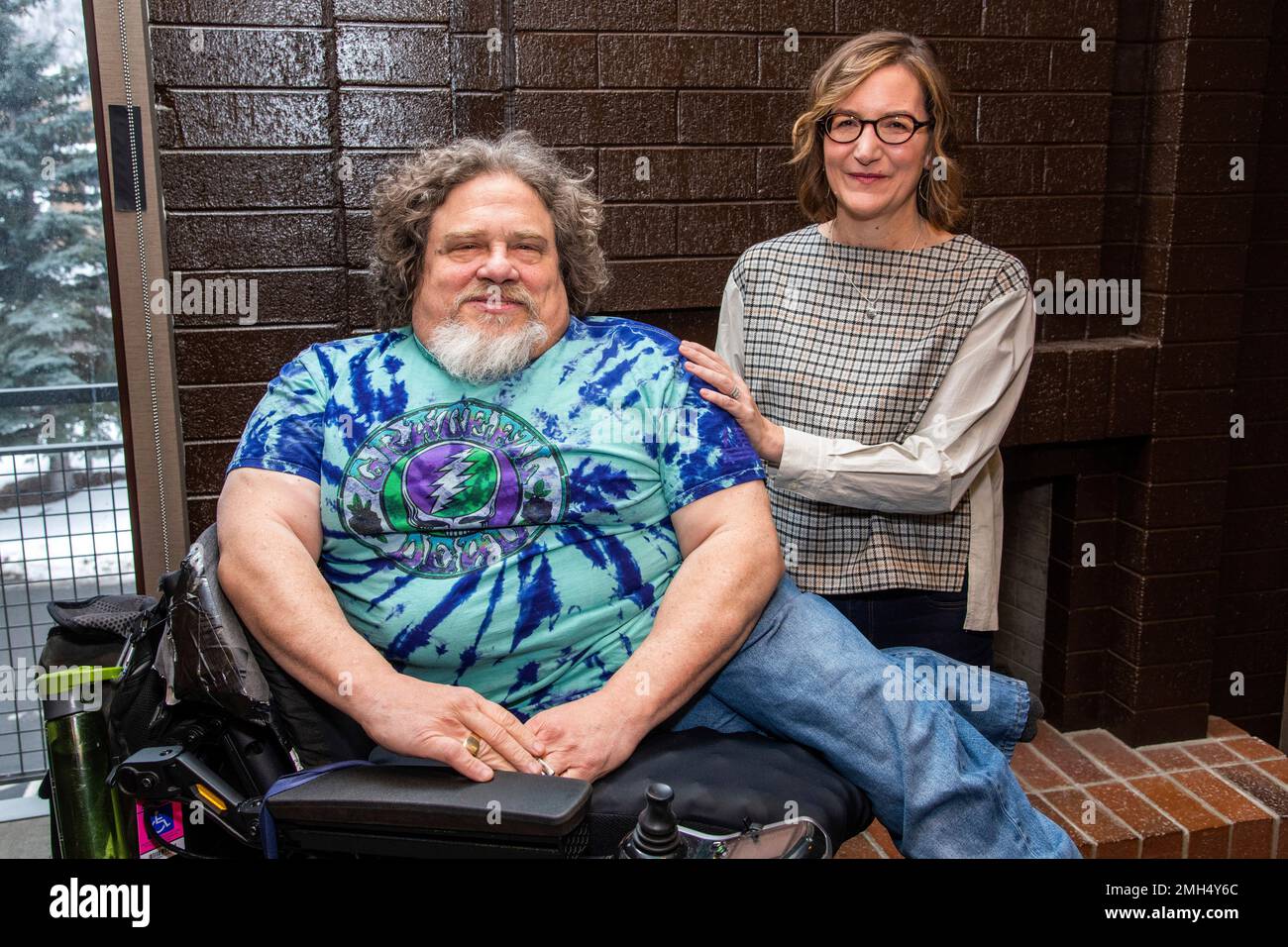 Co-directors Jim LeBrecht and Nicole Newnham from the documentary "Crip ...
