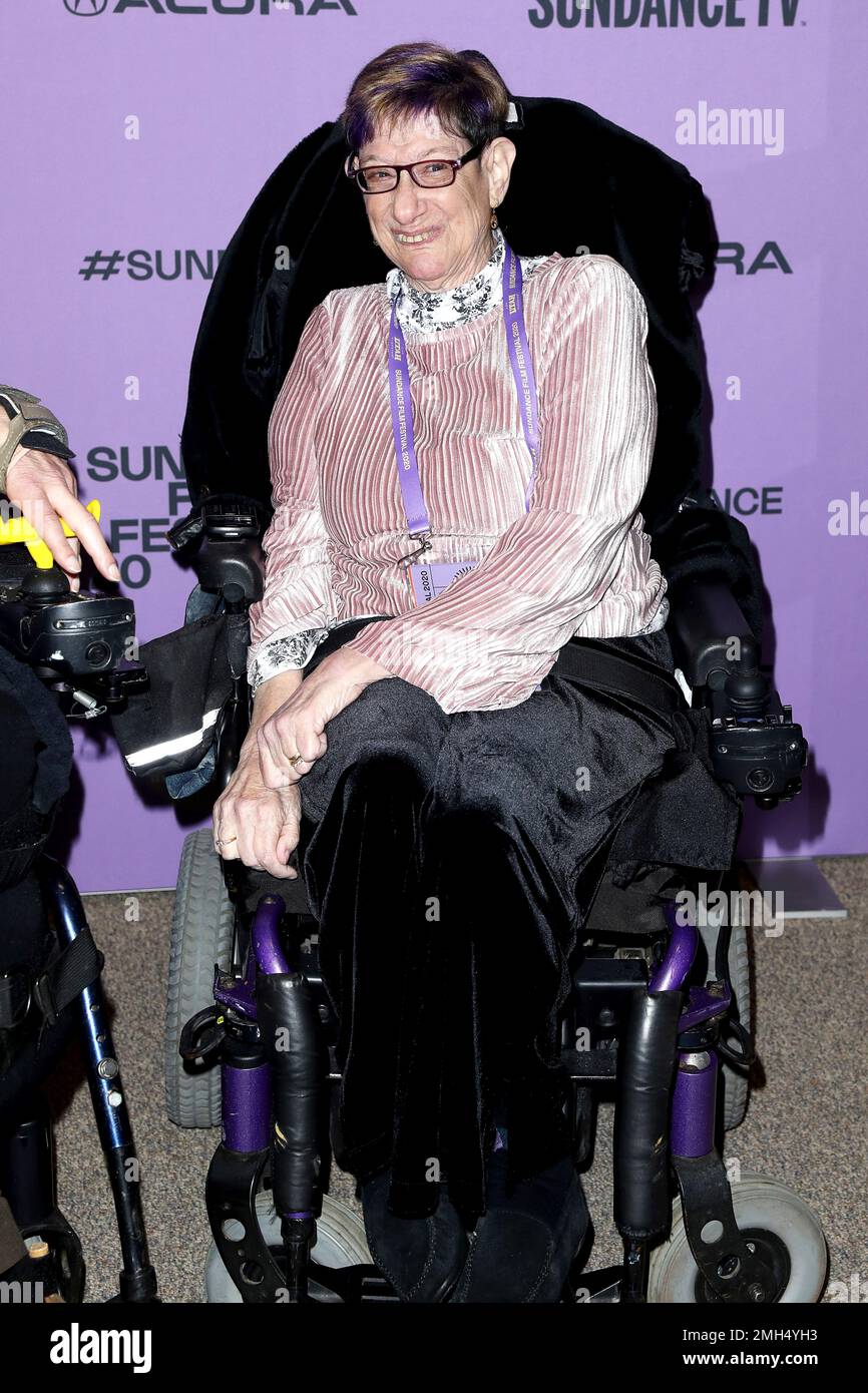 Film Subject Denise Jacobson attends the Netflix Premiere of CRIP CAMP ...