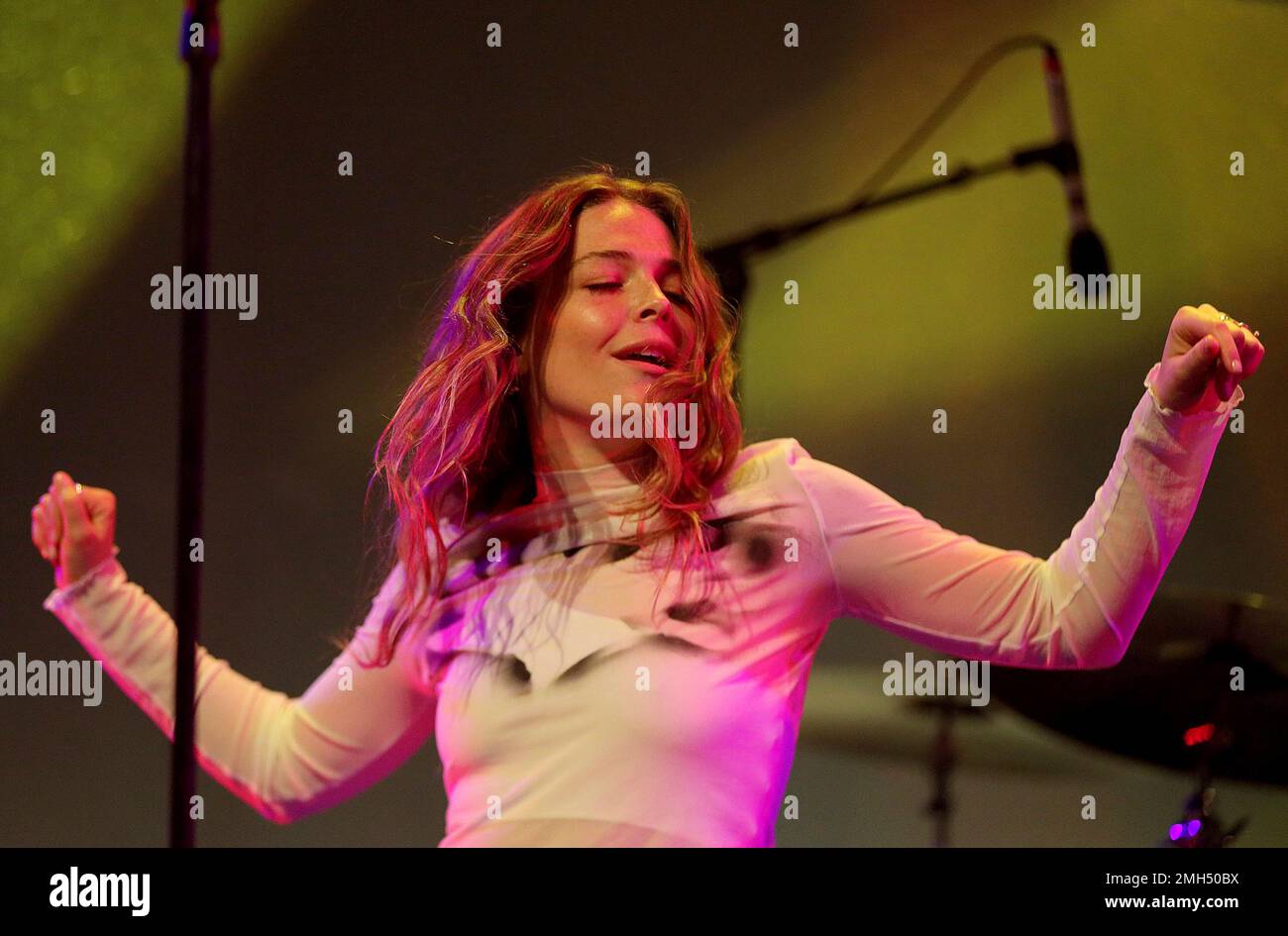 Maggie Rogers performs live on stage at the 2020 Spotify Best New ...