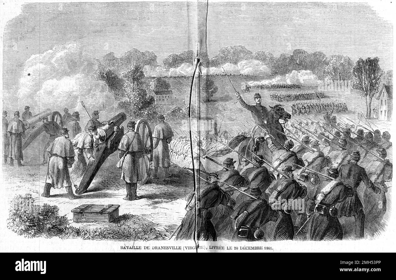 The Battle of Dranesville was a battle in the American Civil War fought ...