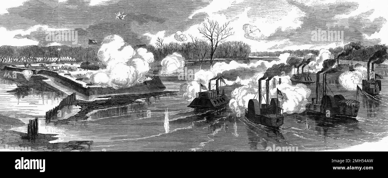 The Battle of Fort Henry was a battle in the American Civil War fought ...