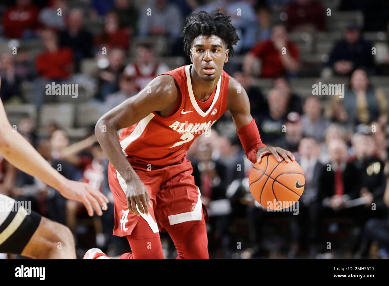 Alabama guard Kira Lewis Jr. plays against Vanderbilt in the first half ...