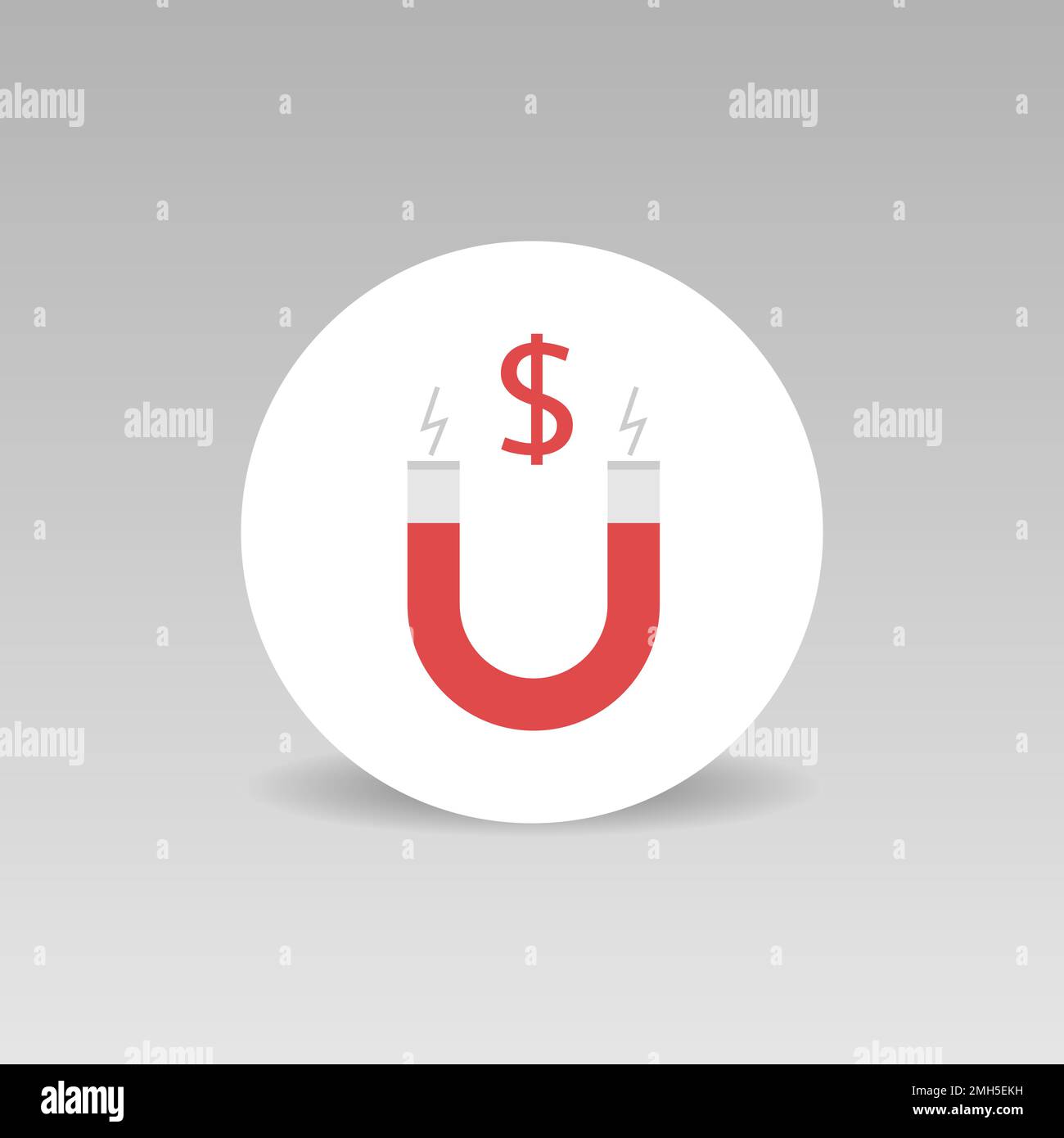 Icon investment attraction Stock Vector Images - Alamy