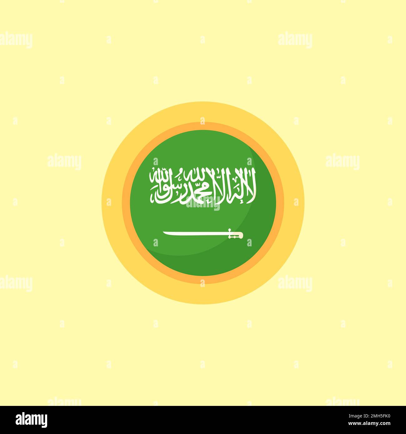 Saudi flag Stock Vector Images - Alamy