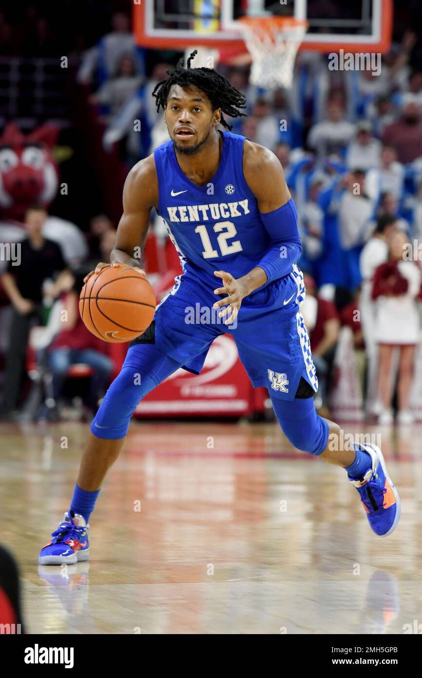 Kentucky forward Keion Brooks Jr. against Arkansas during an NCAA ...